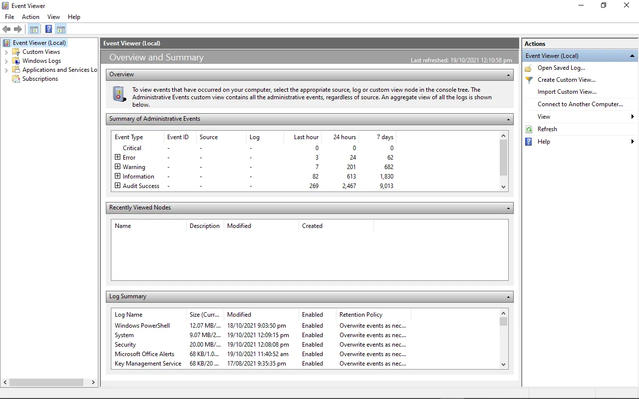 Complete Guide to Checking Window Logs | SigNoz
